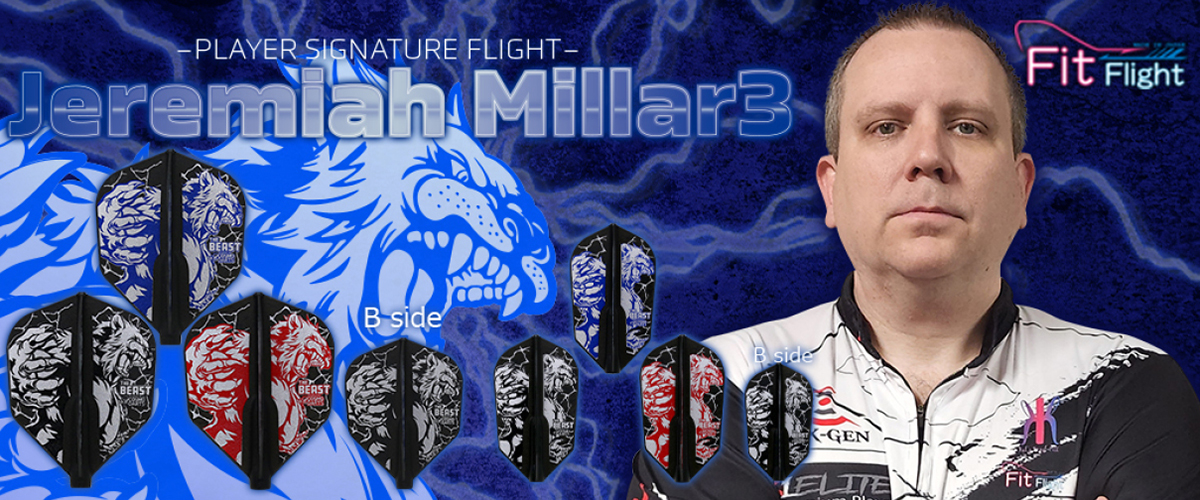 Cosmo Darts Jeremiah Millar 3 | 世界/日本 ダーツ情報 ニューダーツライフ オフィシャルサイト