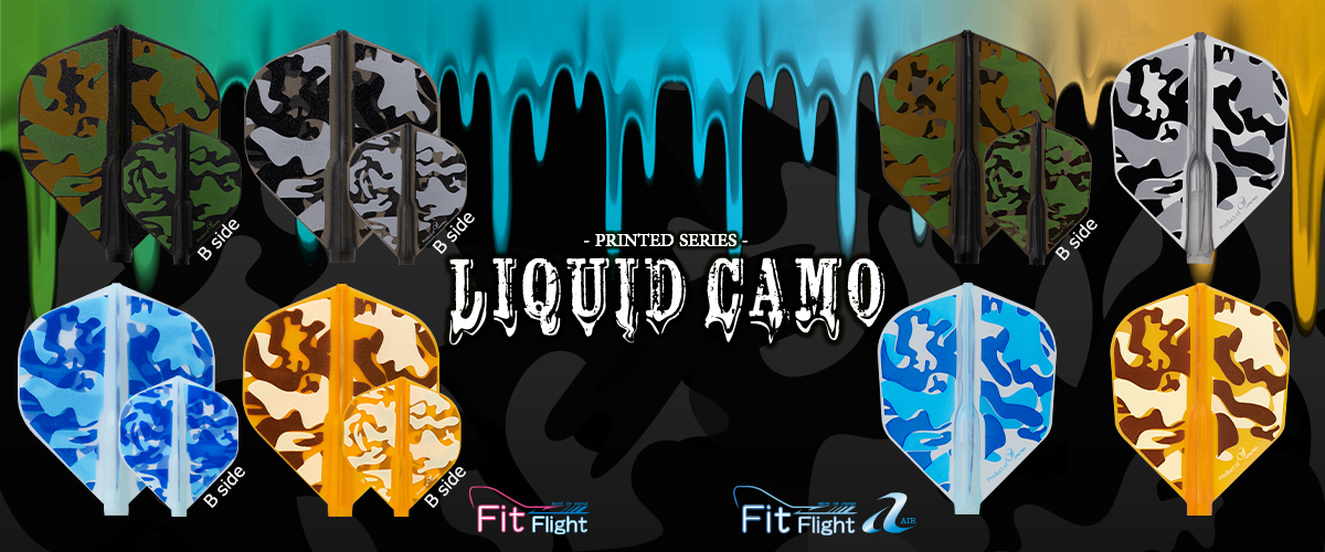 COSMO DARTSPrinted Series Liquid Camo | 世界/日本 ダーツ情報 ニューダーツライフ オフィシャルサイト